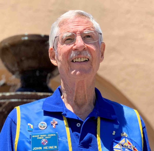 August 2021 – Knight of The Month – John Heinen – Poway Knights of Columbus