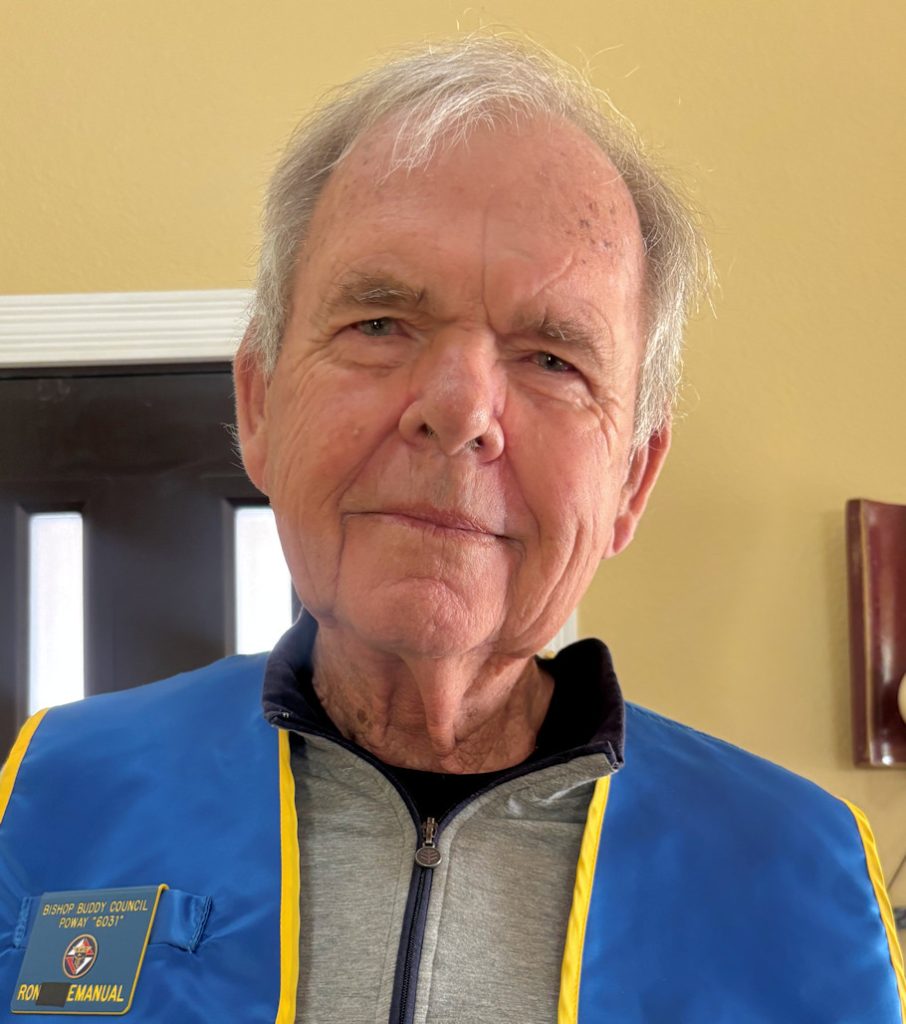 April 2025 – Knight of the Month – Ron Emanual – Poway Knights of Columbus